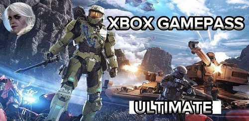 Xbox game pass ultimate + Halo