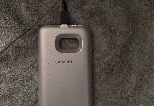 Чехол зарядка на Samsung Galaxy S7 edge