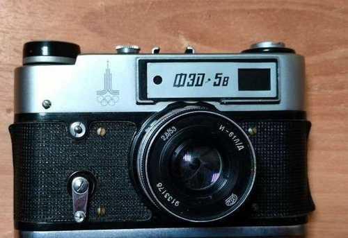Плёночный фотоаппарат фэд-5в, Винтаж
