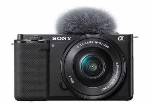 Фотоаппарат Sony ZV-E10 kit 16-50mm черный