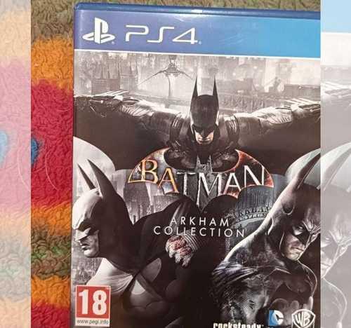 Batman arkham collection ps4 диск