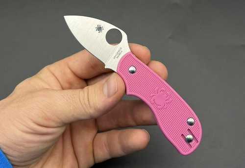 Нож spyderco Squeak Pink c154