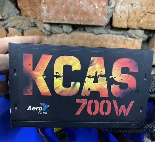 Блок питания Aerocool kcas plus 700 80+ bronze