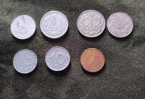 Советские монеты СССР, польские, немецкие