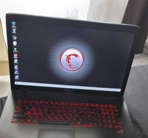 ROG 17.3 IPS\core I5-6300HQ\8 DDR4\256 SSD\GTX 960