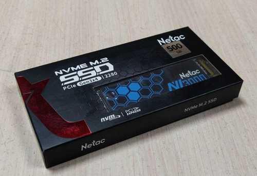 SSD 500 гб nvme M2/Netac