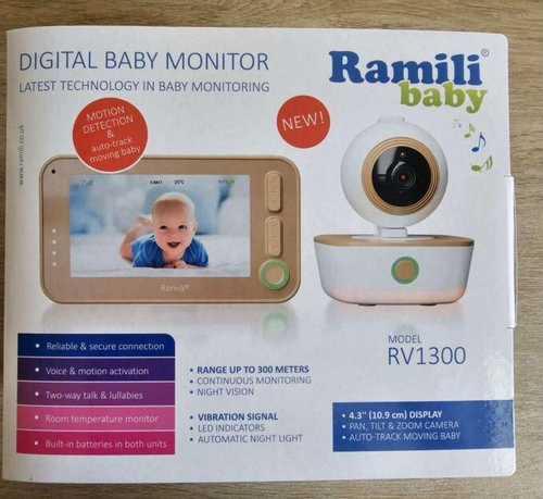 Видеоняня Ramili Baby RV1300 новая