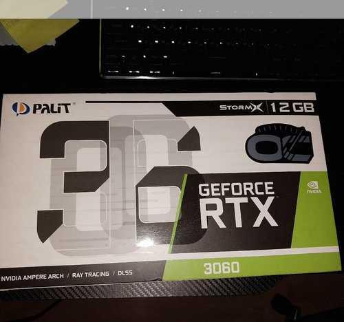 Видеокарта rtx 3060 12gb Palit StormX OC