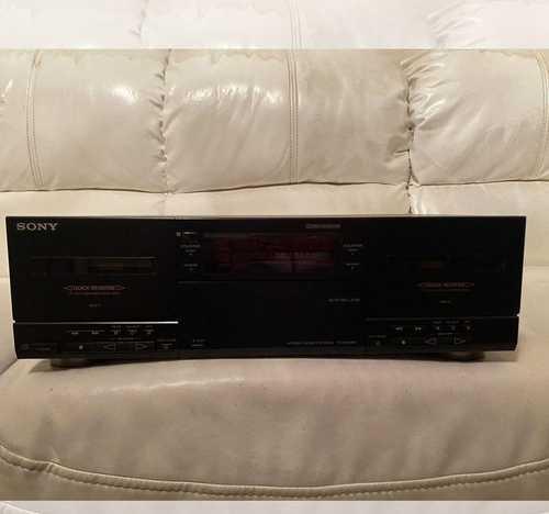 Топовая 2 кассетная дека sony TC-WR 990