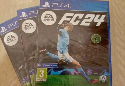 FC24 PS4 PS5 диск FIFA 24 новый