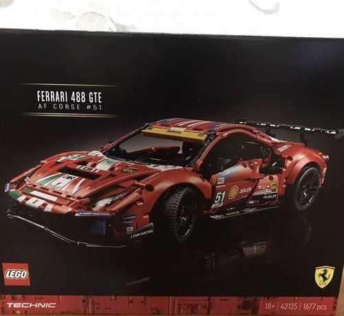 Конструктор lego Technic Ferrari 488 GTE 42125