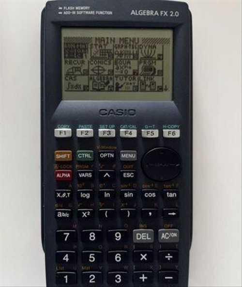 Инженерный калькулятор casio Algebra FX 2.0