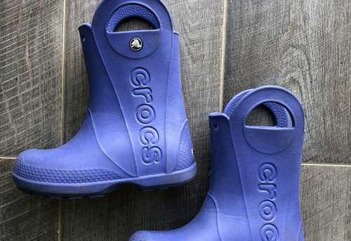 Резиновые сапоги crocs с12