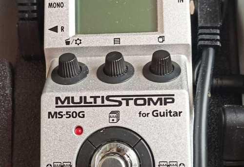 Педаль Мульти эффект Zoom MS-50G Multistomp