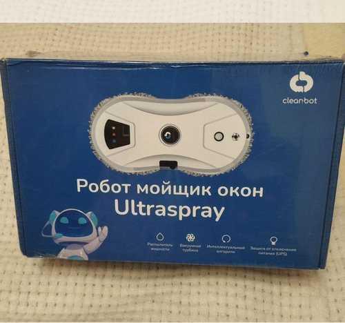 Робот мойщик окон Cleanbot Ultraspray, новый