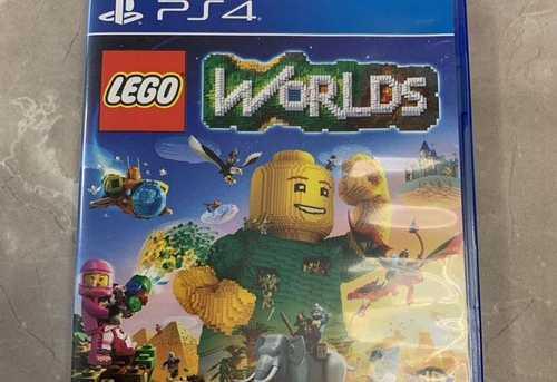 Игра для приставки PS4 lego Worlds