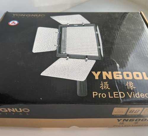 Видеосвет Yongnuo YN-600 L II LED (3200-5500K)
