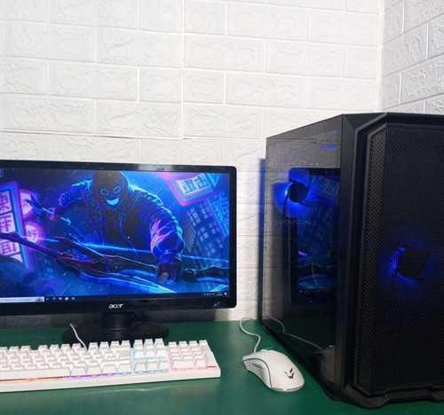 Игровой пк полный комплект gtx 1060/монитор