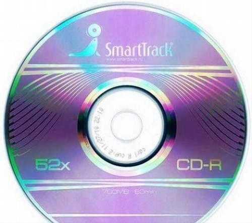 Диск CD-R 52x 700Mb SmartTrack