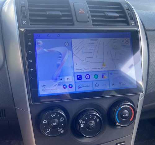 Магнитола Toyota Corolla E150 2 din android