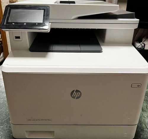 Мфу цветное HP Color LaserJet Pro MFP M477fnw