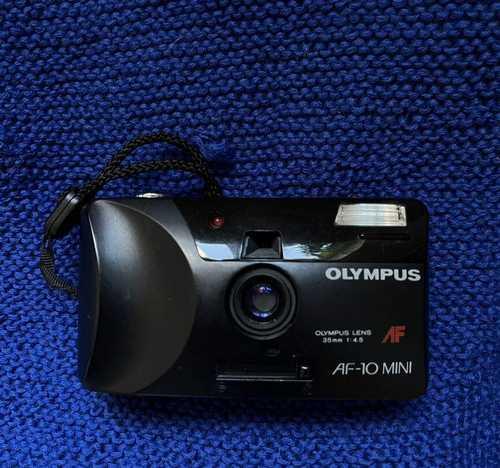 Пленочный фотоаппарат olympus AF-10 mini