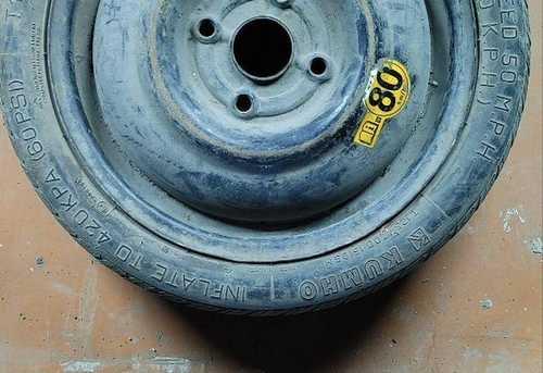 Запасное колесо на lacetti kumho r15