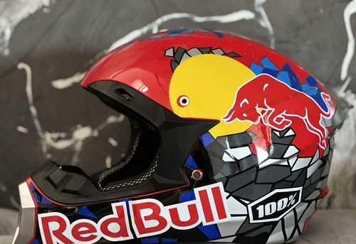 Red bull шлем fox