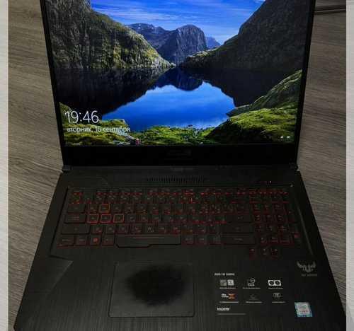 Ноутбук asus tuf gaming fx705gd