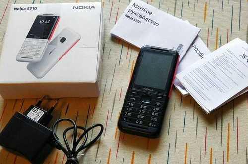 Nokia 5310 (2020) Black/Red Dual Sim Ростест