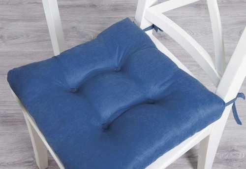 Подушка на стул на завязках Океан 40х40 см, 705-Z