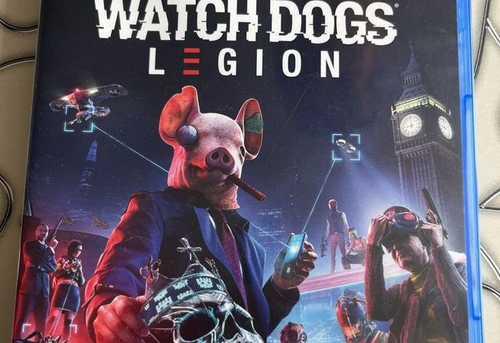 Диск на ps4 Warch dogs legion