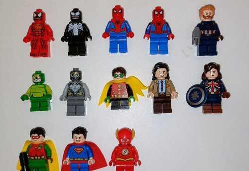 Lego super heroes минифигурки