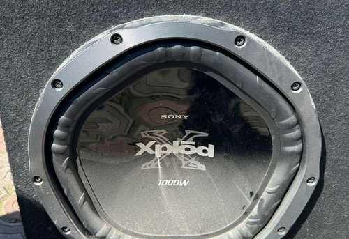 Сабвуфер Sony Xplod 1000 и усилитель JBL