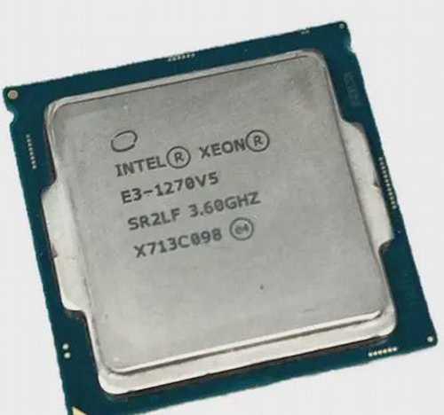 Xeon e3 1270v5