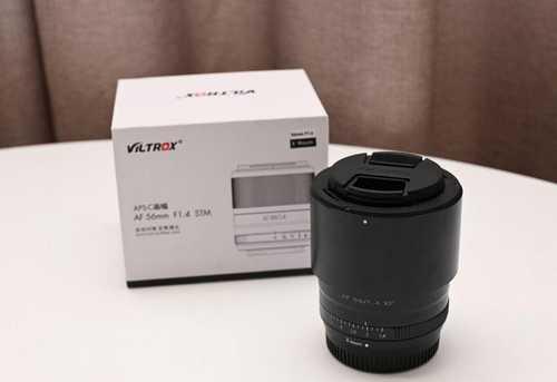 Объектив Viltrox 56mm F1.4 STM для Fujifilm