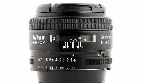 Nikon 50mm f/1.4D AF с фильтром Hoya