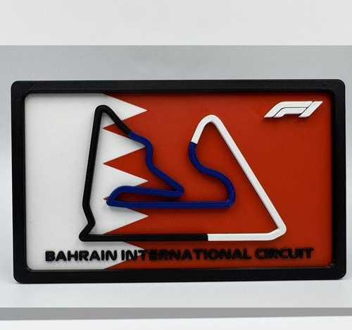 Картина 3D F1 Bahrain International Circuit