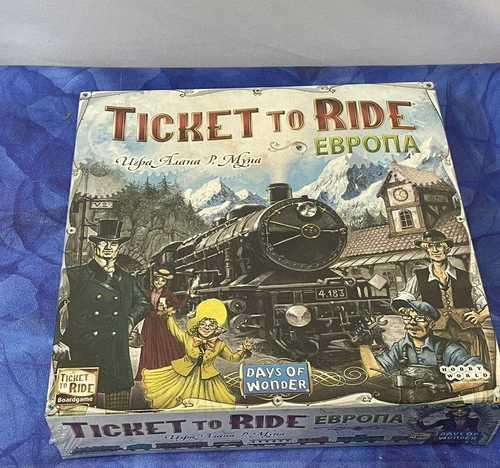 Настольная игра Ticket to ride Европа