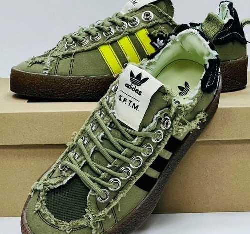 Кроссовки Adidas X Sftm Campus 80S, цвет Olive Люк