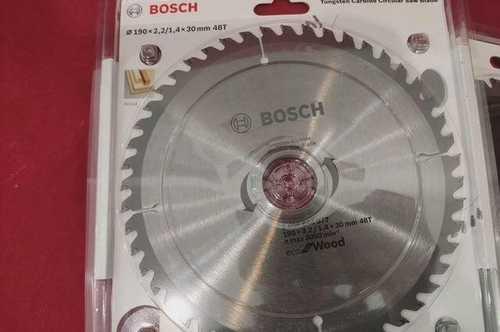 Пильный диск по дереву Bosch Eco Wood 190х30мм 48t