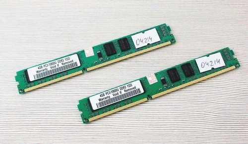 Оперативная память DDR3 4 GB 1333 MHz Noname