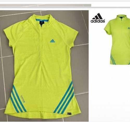 Спортивная зип футболка Adidas Terrex женская S р