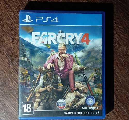 Диск на ps far cry 4