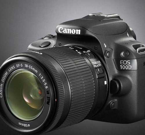 Зеркальный аппарат Canon EOS 100D Kit EF-S 18-55mm