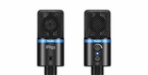 IRig-Mic-Studio-Black Микрофон USB, конденсаторный