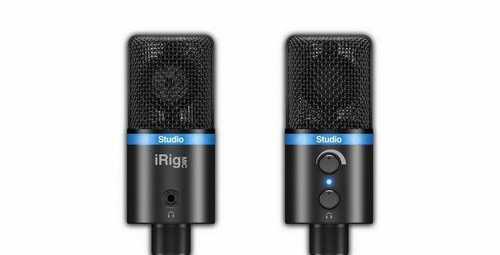 IRig-Mic-Studio-Black Микрофон USB, конденсаторный