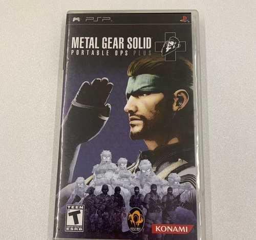 Metal Gear Solid: Portable Ops Plus Sony PSP