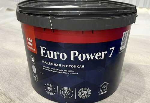Краска tikkurila euro power 7 цвет j484