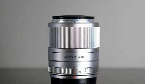 Viltrox 33mm f/1.4 STM Silver Fuji X